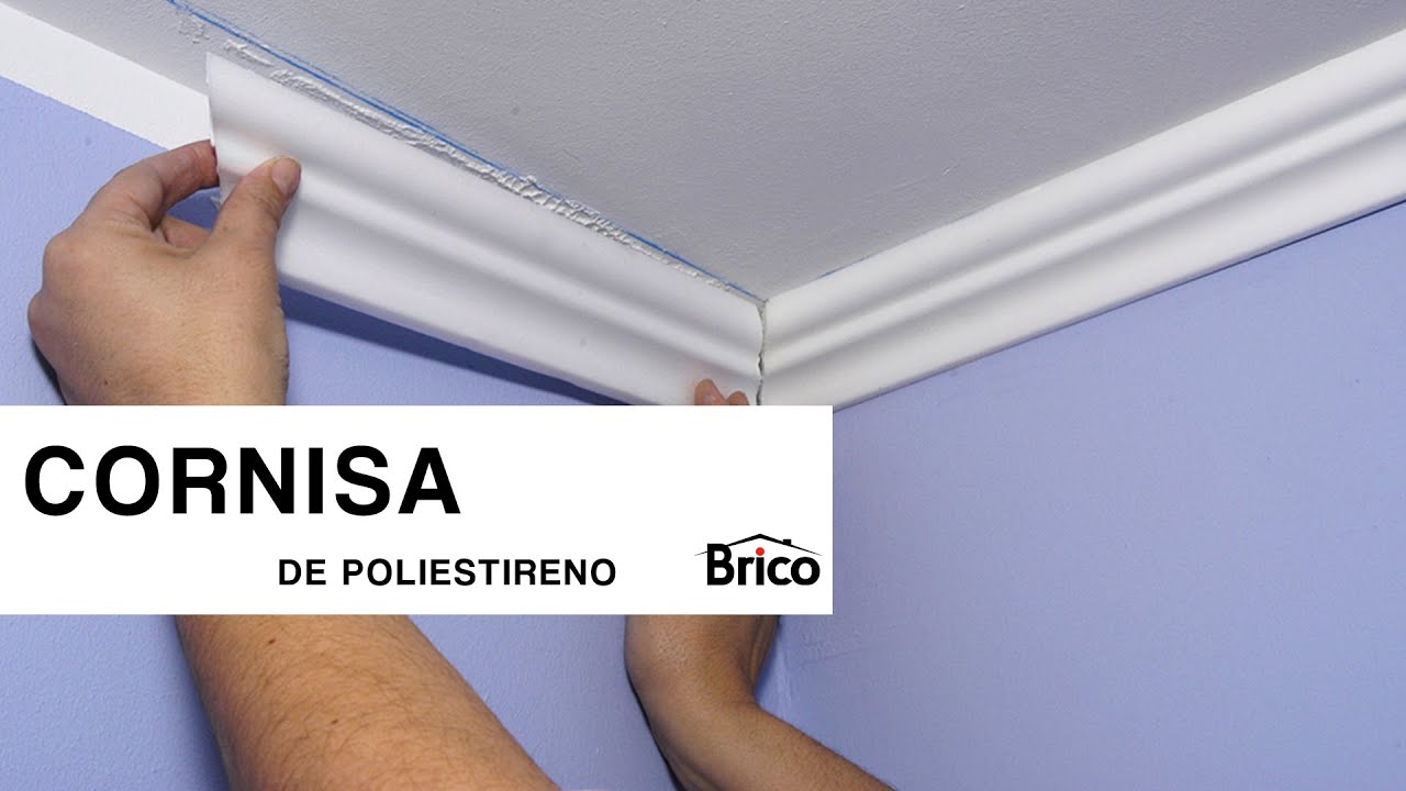 Cómo colocar una cornisa de poliestireno: Guía paso a paso - BricoGenial